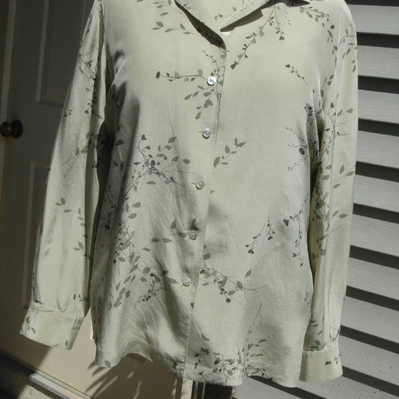 Kasper | Tops | Kasper Green Silk Career 2 Pieses Blouses 416 | Poshmark